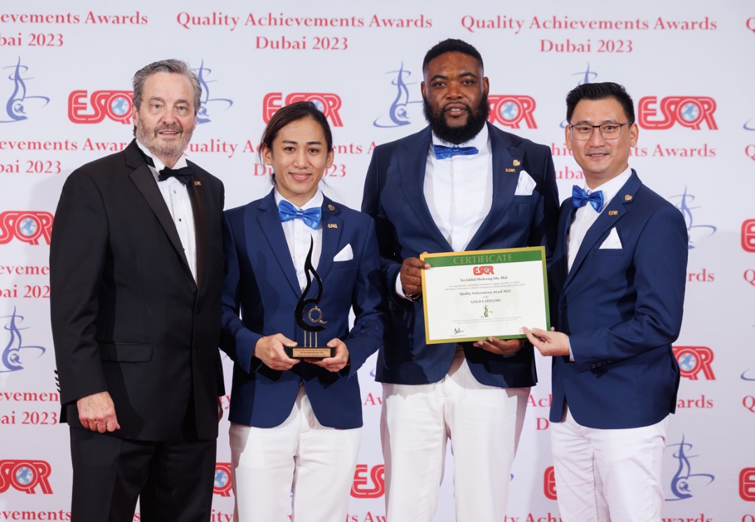 Yes Global Receives Prestigious ESQR Award, a Significant Step Towards ...